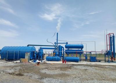 China 10 Ton Waste Plastic Recycling Plant Feasibility Batch Type for sale