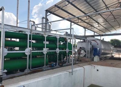 China Batch Type Pyrolysis Tyre Recycling Plant CE ISO , Waste Tire Recycling Plant for sale