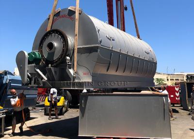 China 1 Ton To 15 Ton Batch Pyrolysis Plant Recycling To Fuel Oil for sale