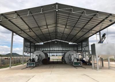 China Huayin Pyrolysis Tyre Recycling Plant To Energy And Gas Batch Type for sale