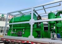 China Container Type Waste Tyre Pyrolysis Plant Small Automatic Tyre To Diesel for sale