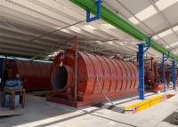 China 10 Ton Waste Tyre Pyrolysis Oil To Diesel Rubber Plastic for sale