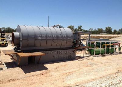 China Batch Type Waste Tyre Pyrolysis Plant 1 Ton To 15 Ton Tyre Oil Machine for sale