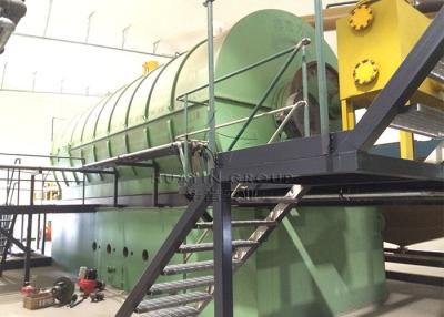 China High Temperature Waste Plastic Pyrolysis Plant Furnace Fuel Oil for sale