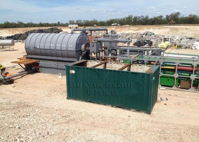 China Rubber Waste Tyre Pyrolysis Plant 5 Ton Waste Tyre Recycling Plant for sale