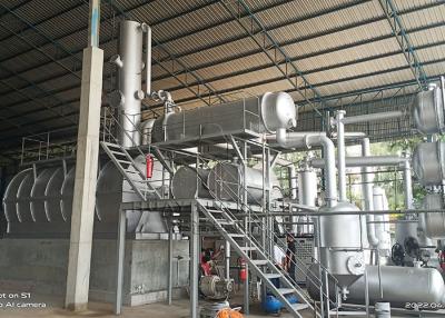 China Huayin Waste Plastic To Oil Pyrolysis Plant Large Scale 25t for sale