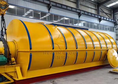 China Huayin Pyrolysis Oil Plant Plastic To Oil Pyrolysis Reactor for sale