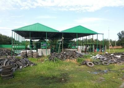 China CE Pyrolysis Tyre Recycling Plant In USA Rubber Pyrolysis Plant for sale