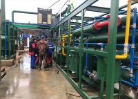 China Green technology waste management pyrolysis plastic waste to oil production machine for sale