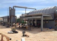 China Non Catalytic Pyrolysis Tyre Recycling Plant Small Pyrolysis Plant Huayin for sale