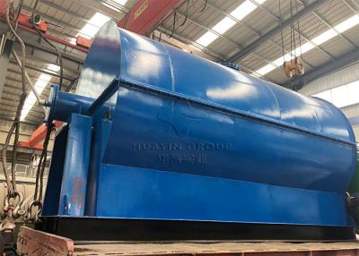 China 1 TPD Waste Tyre Pyrolysis Plant Huayin Thermal Cracking for sale