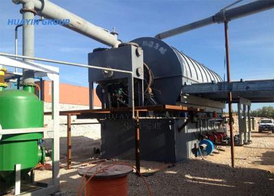 China Used Car Pyrolysis Tyre Recycling Plant To Diesel Batch Type for sale