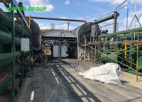 China Small Semi Continuous Plastic Pyrolysis Plant With Auto Feeder System for sale