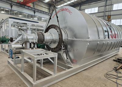 China Municipal Solid Waste Plastic Pyrolysis Plant Industrial Scale Pyrolysis System for sale