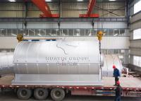 China Containerizied 500kg Small Pyrolysis Plant Movable Waste Tyre To Diesel for sale