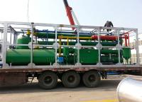 China Polythene Waste Plastic Pyrolysis Plant For Rubber And Tires for sale