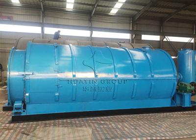 China 10 Tons Waste Plastic Pyrolysis Plant , Batch Waste Tire Pyrolysis Plant for sale