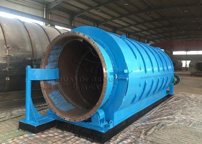 China Batch Type Pyrolysis Oil Plant Waste Tire 3 TPD CE ISO for sale