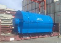 China Small 500kg Waste Plastic Tyre Pyrolysis Machine To Convert Plastic Into Fuel Gas for sale
