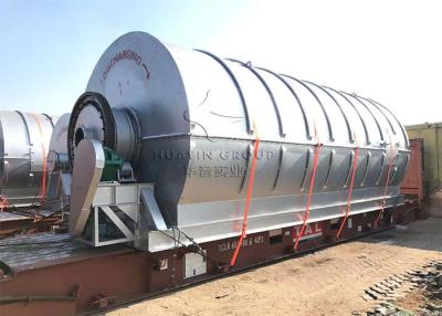 China Fuel Oil From Waste Tyre Pyrolysis Plant Small Scale Waste Plastic To Fuel Machinery for sale