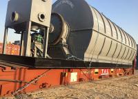 China Small Scale Pyrolysis Plastic To Oil Pyrolysis 500kg Machine Fast Installation for sale