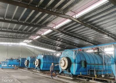 China Large Industrial Scale Plastic To Diesel Machine 100 TPD for sale