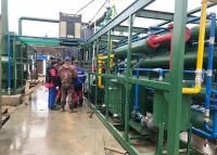 China 50 Tonne Plastic Pyrolysis Machine Batch Type Fuel Oil Diesel for sale