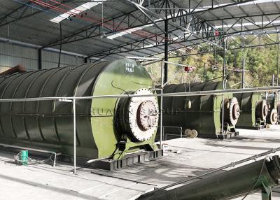 China No Pollution Waste Plastic To Fuel Machine 5 Ton Plastic Pyrolysis Plant for sale