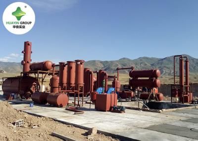 China Automatic Machine That Converts Plastic Into Fuel Batch Type Huayin for sale