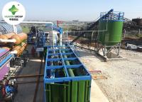 China Industrial Waste Tyre Oil Sludge Pyrolysis Plant 10 Ton for sale