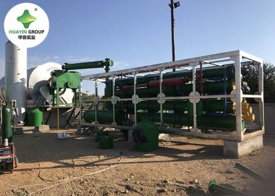 China ISO Huayin pyrolysis oil from plastic waste Vacuum In India for sale