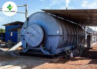 China Turnkey Project Mobile Pyrolysis Unit Germany Plastic Waste To Fuel for sale