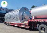 China CE ISO Waste Plastic To Fuel Machine 1 Tone Plastic Pyrolysis Plant for sale