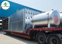 China 10 Tpd Waste Tyre Pyrolysis Plant Batch Type Pyrolysis Tyre Recycling Plant for sale