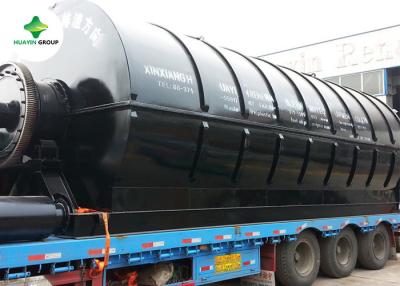 China Solid Waste Pyrolysis Oil Plant Waste Tyre Oil 100 Ton Large Scale for sale