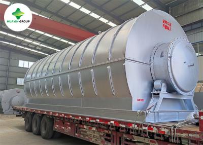 China Waste Tire Pyrolysis 40 Ton In Europe To Oil Batch Type for sale