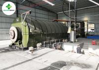China 100 Ton Waste Tyre Pyrolysis Machine Batch Type Combined Pyrolysis And Electricity Generation for sale