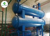 China 500 Liter Waste Tyre Recycling Plant Plastic To Diesel Green Technology for sale