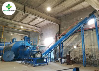 China Biodiesel Used Tyre Recycling Plant Batch Type 12T For Fuel for sale