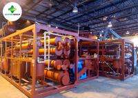 China 10 Tons Waste Tyre Pyrolysis Plant Rubber Scrap Plastic Pyrolysis Plant Industry Scale for sale
