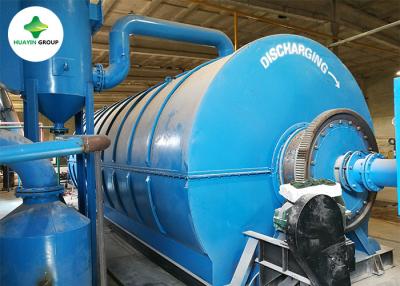 China Quick Tires Recycling Machine Pyrolysis Fuel Oil From Waste Tyre Pyrolysis Plant for sale