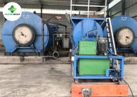 China 20t Waste Tire Pyrolysis Plant For Processing Tyres 0.4rpm Non Pollution for sale