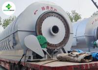 China Quick Tires Recycling Machine Pyrolysis Fuel Oil From Waste Tyre Pyrolysis Plant for sale