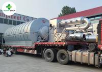 China 3 Ton Portable Plastic Pyrolysis Plant 40ft Container for sale