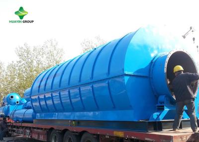 China Used Tyres Small Pyrolysis Plant 2 TPD In Container for sale