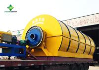 China 500 Liter Waste Tyre Recycling Plant Plastic To Diesel Green Technology for sale