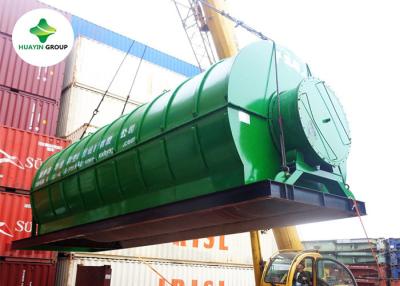 China Mixed Waste Plastic Small Pyrolysis Plant To Oil For Tyre Recycling 10 Ton for sale
