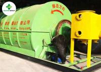 China Small Pyrolysis Plant Plastic Waste To Fuel , CE Waste Tire Recycling Plant for sale