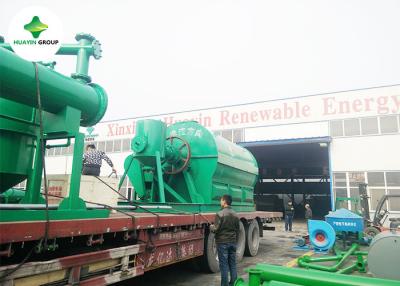 China Plastic Tyre Pyrolysis Oil To Diesel 2 Ton Gasoline Thermal Cracking for sale