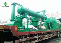 China Economic Type Small Pyrolysis Plant 1 Ton Plastic To Diesel Fuel Mobile for sale